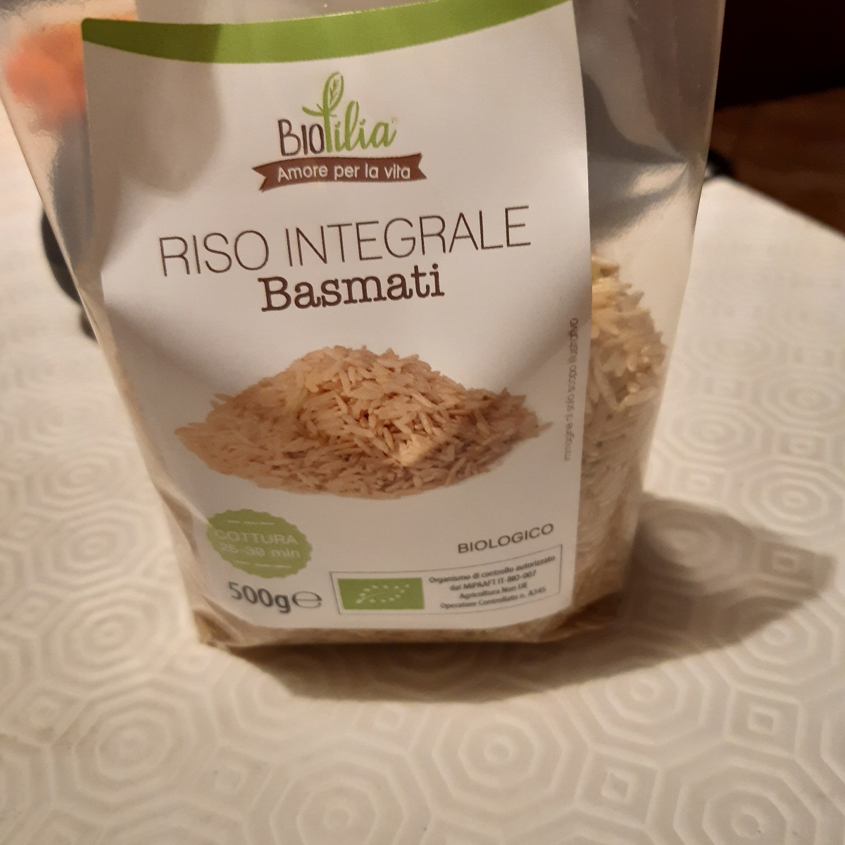Riso Basmati Integrale from Biofilia - Vegan Product Reviews & Ratings ...