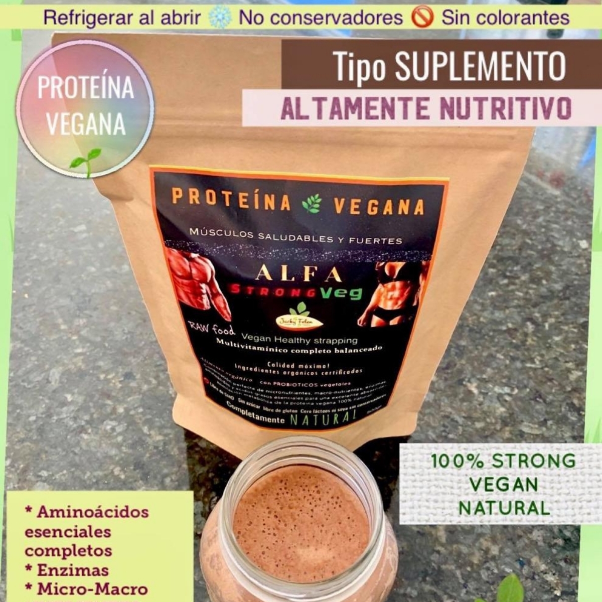 Proteína Vegana from Jacky Felen - Vegan Product Reviews & Ratings | abillion