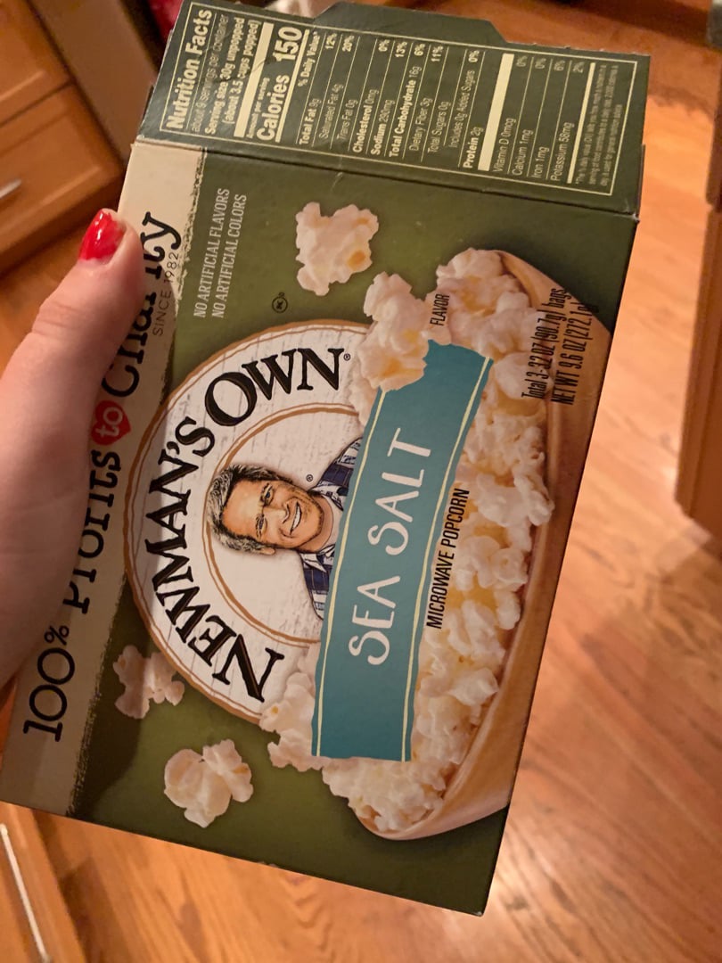 Sea Salt Popcorn from Newman's Own - Vegan Product Reviews & Ratings ...
