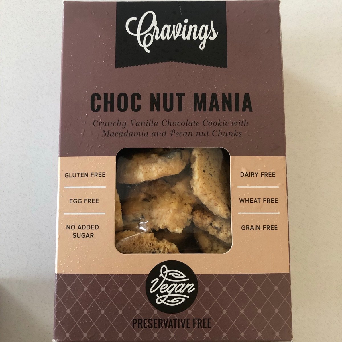 Choc Nut Mania from Cravings - Vegan Product Reviews & Ratings | abillion