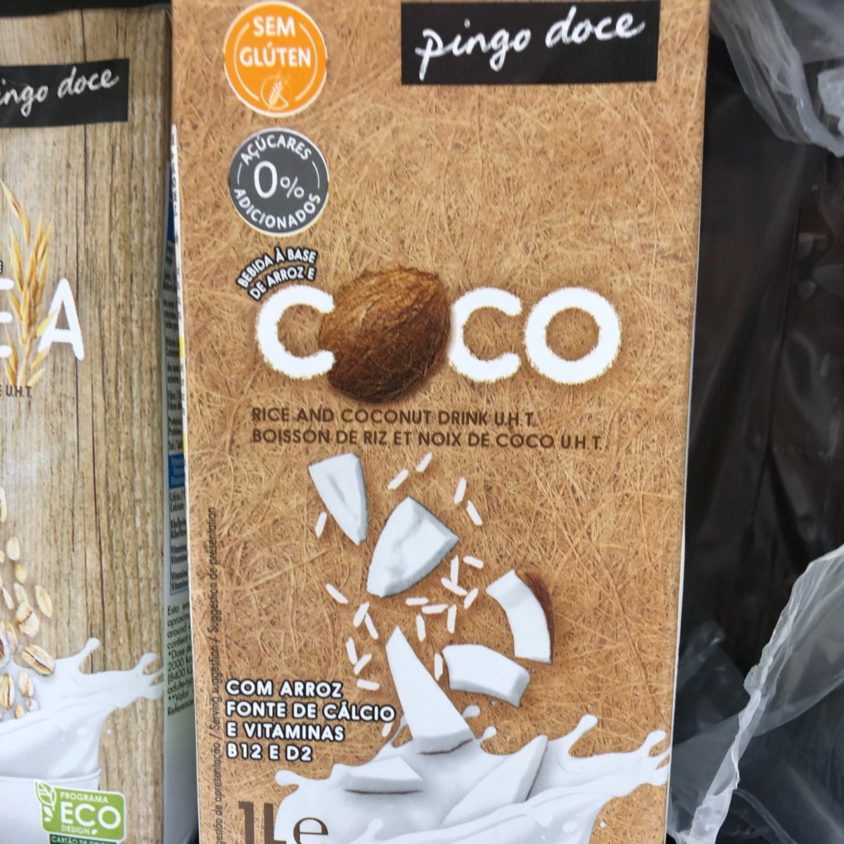 bebida a base de arroz e coco from Pingo doce - Vegan Product Reviews ...