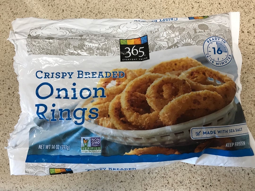 Frozen Onion Rings from 365 Whole Foods Market - Vegan Product Reviews ...