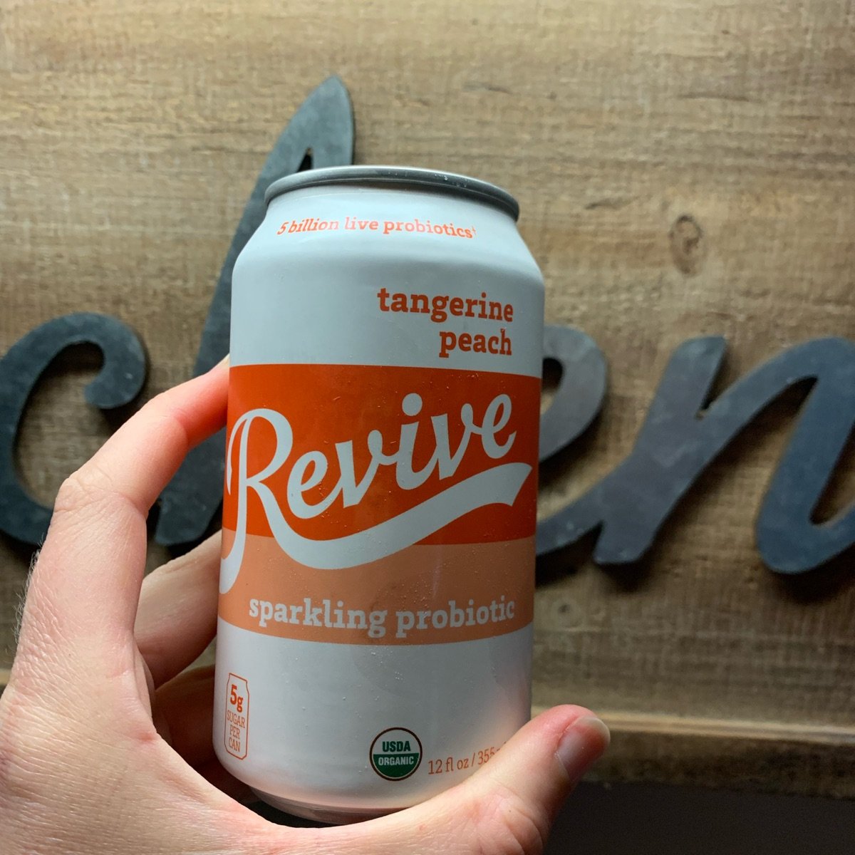 Revive Drinks Sparkling Probiotic Tangerine Peach Reviews | abillion
