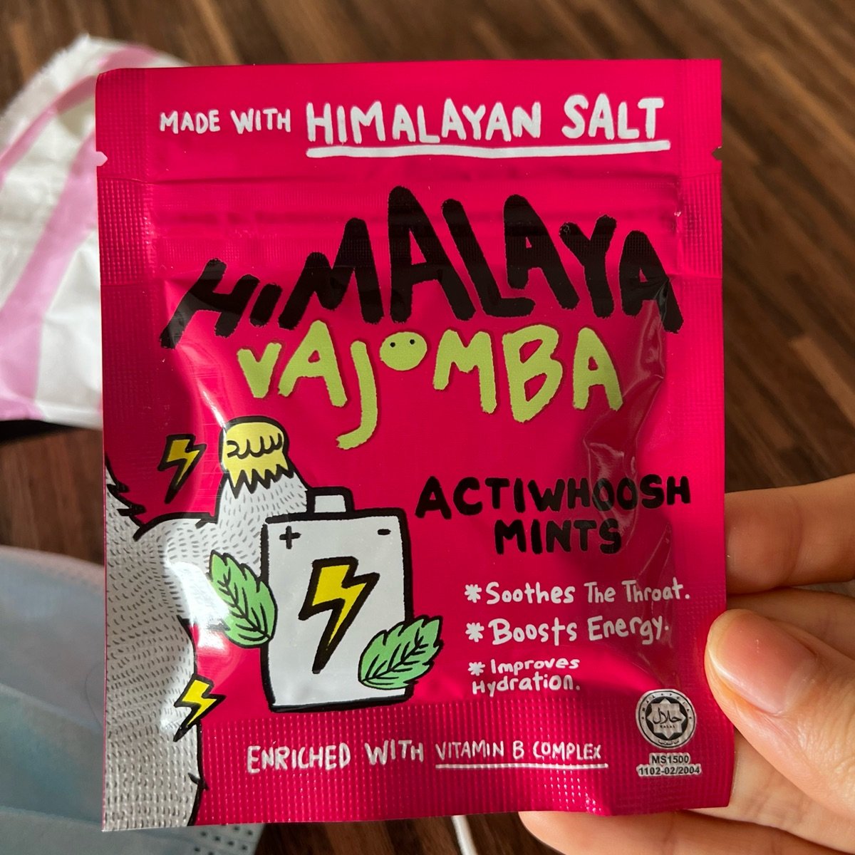 Himalaya Vajomba Actiwhoosh Mints from Big Foot - Vegan Product Reviews ...