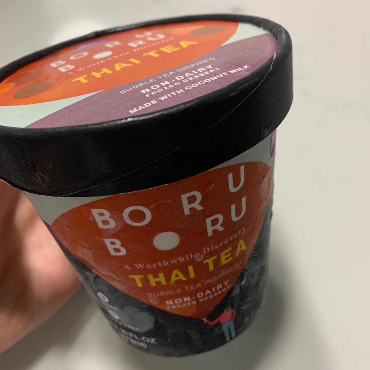 Thai Tea Frozen Dessert from Boru boru - Vegan Product Reviews ...
