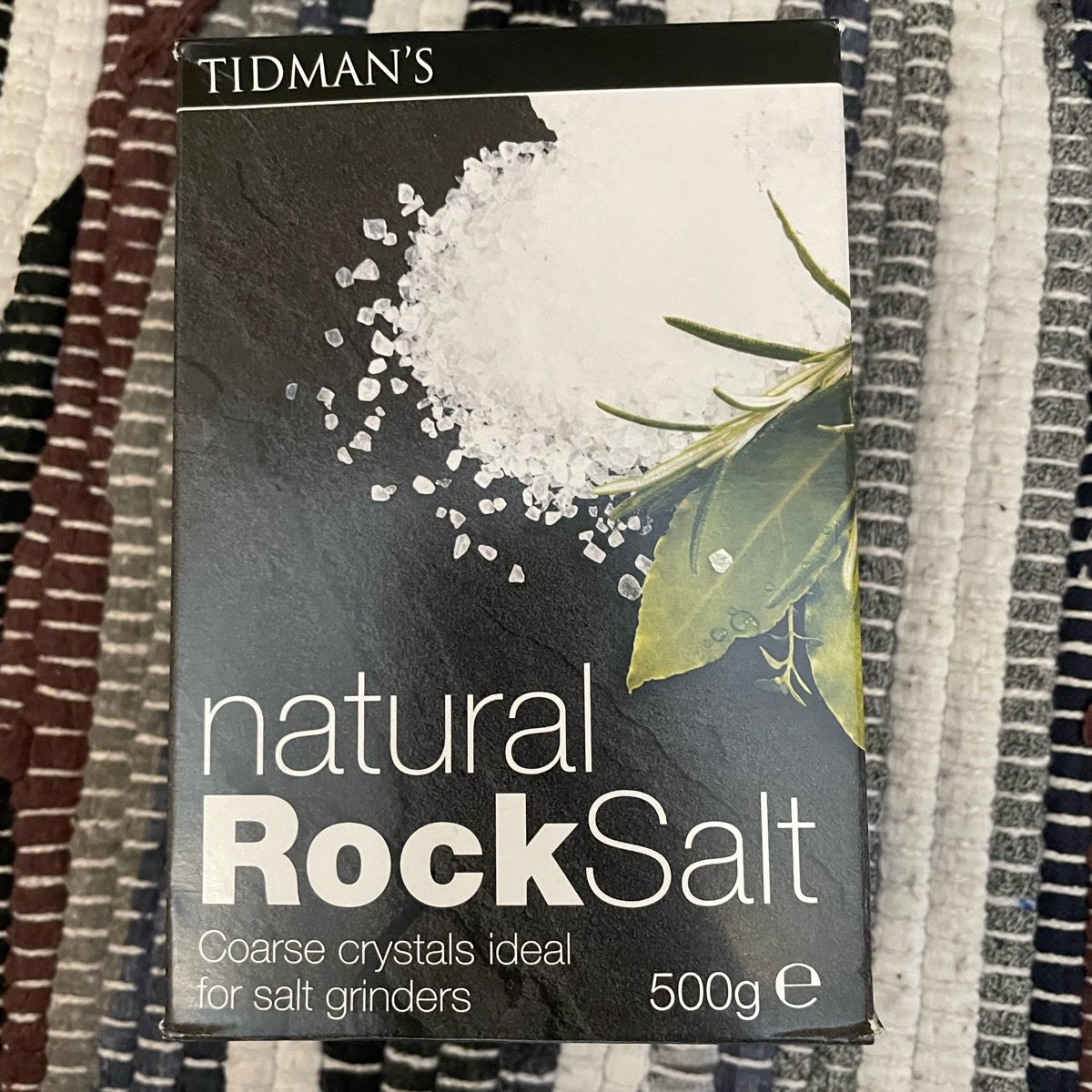 Natural Rock Salt from Tidman's - Vegan Product Reviews & Ratings ...