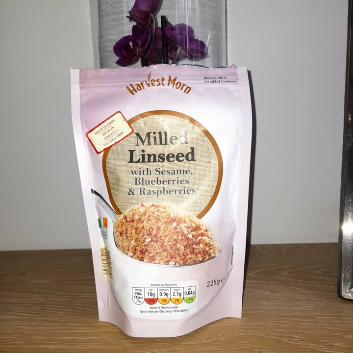 Harvest Morn Milled Linseed With Sesame Raspberry And Blueberry Review ...