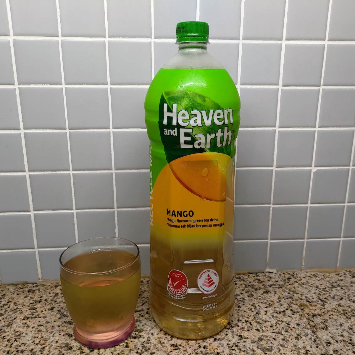 Mango-flavoured Green Tea Drink from Heaven and Earth - Vegan Product ...