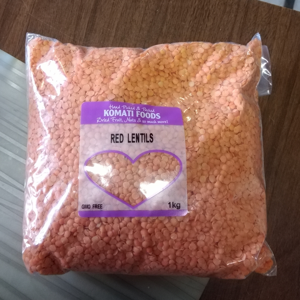 Red Lentils from Komati Foods - Vegan Product Reviews & Ratings | abillion