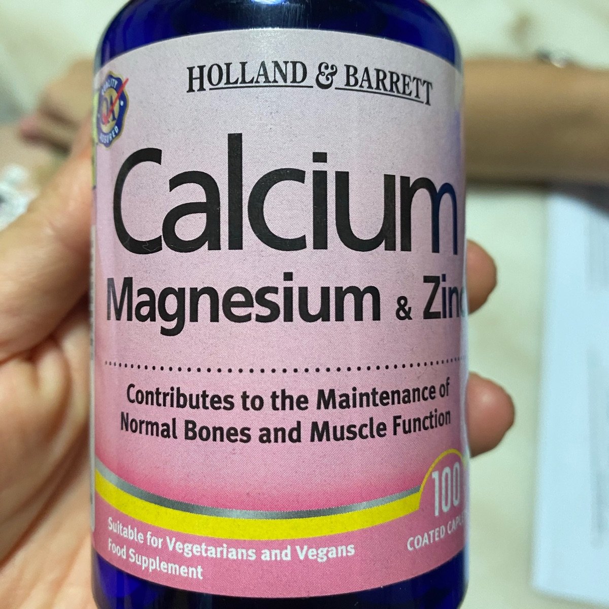 Calcium magnesium & Zinc from Holland & Barrett - Vegan Product Reviews ...