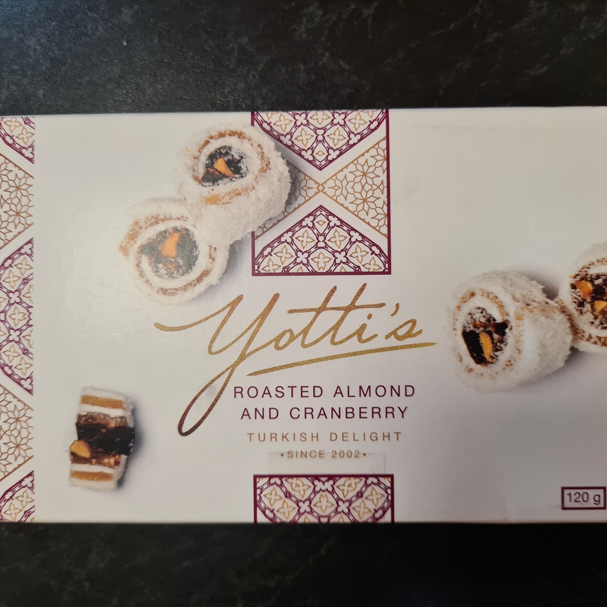 Yotti’s - Roasted Almond & Cranberry Turkish Delight Review | abillion