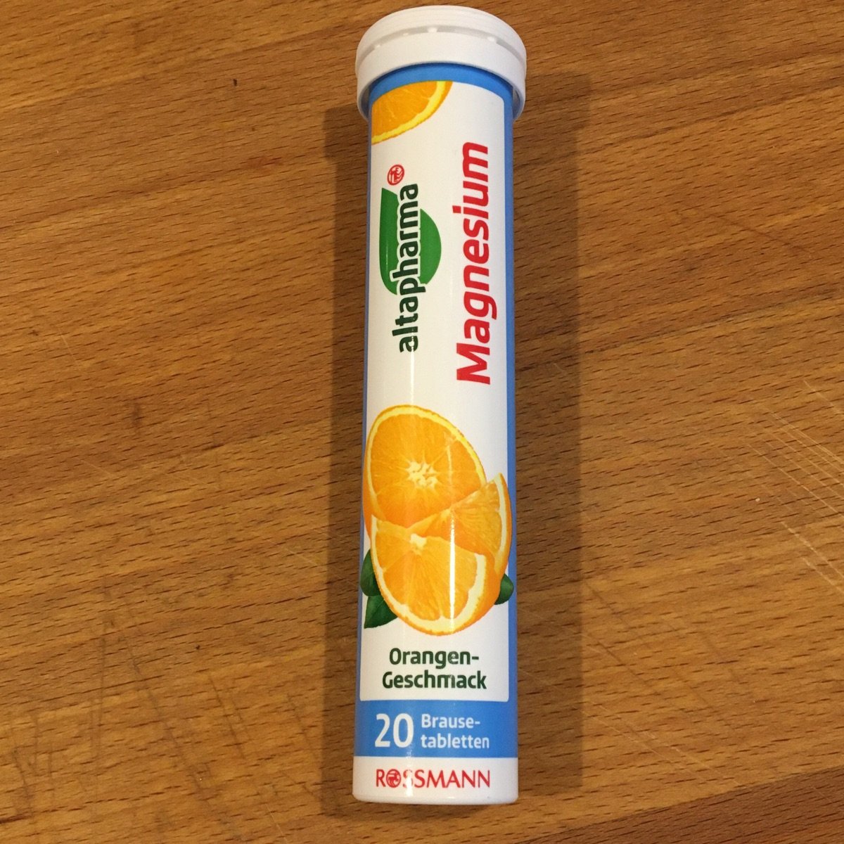 Magnesium Orangengeschmack from Altapharma - Vegan Product Reviews ...