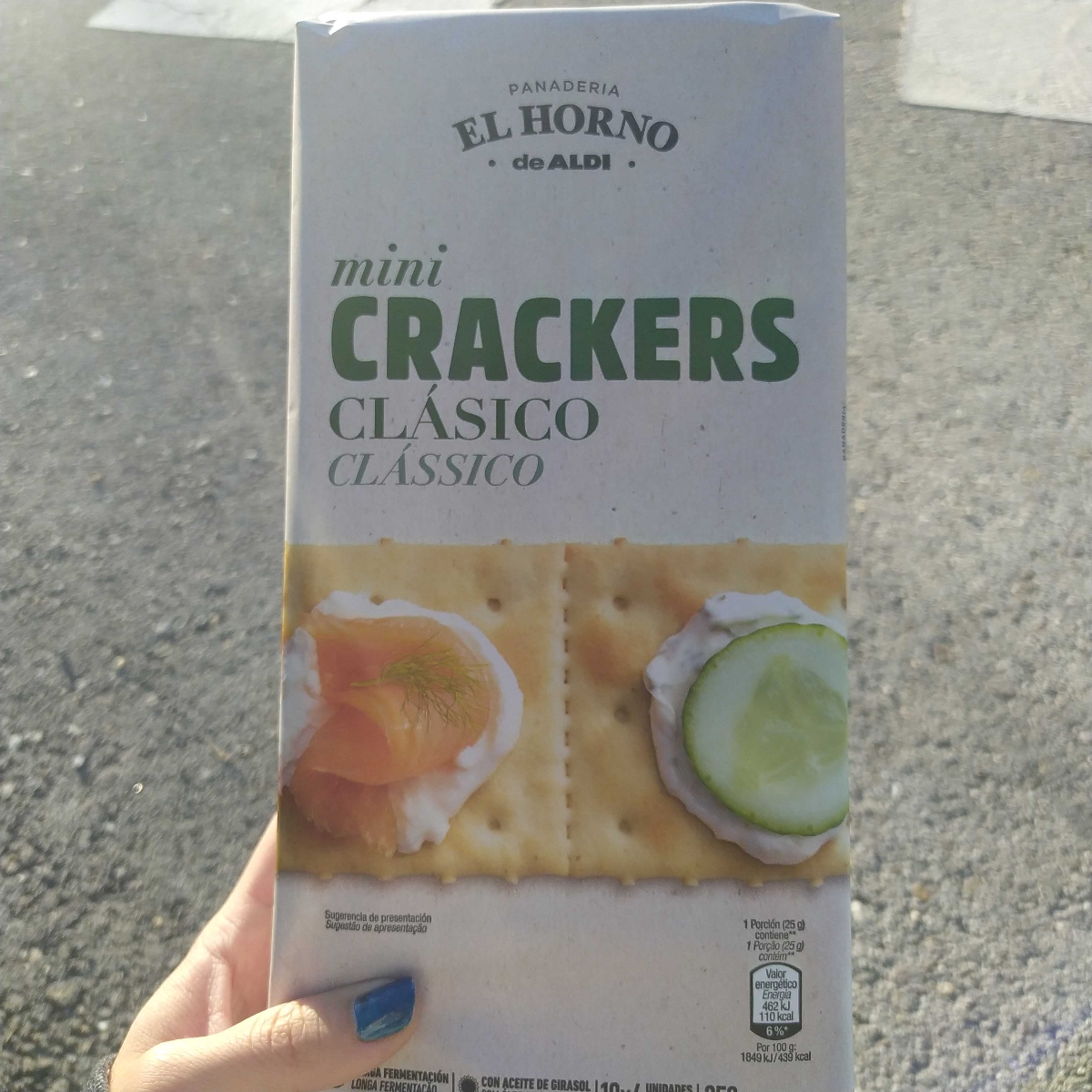 Mini crackers clásico from El Horno de Aldi - Vegan Product Reviews ...