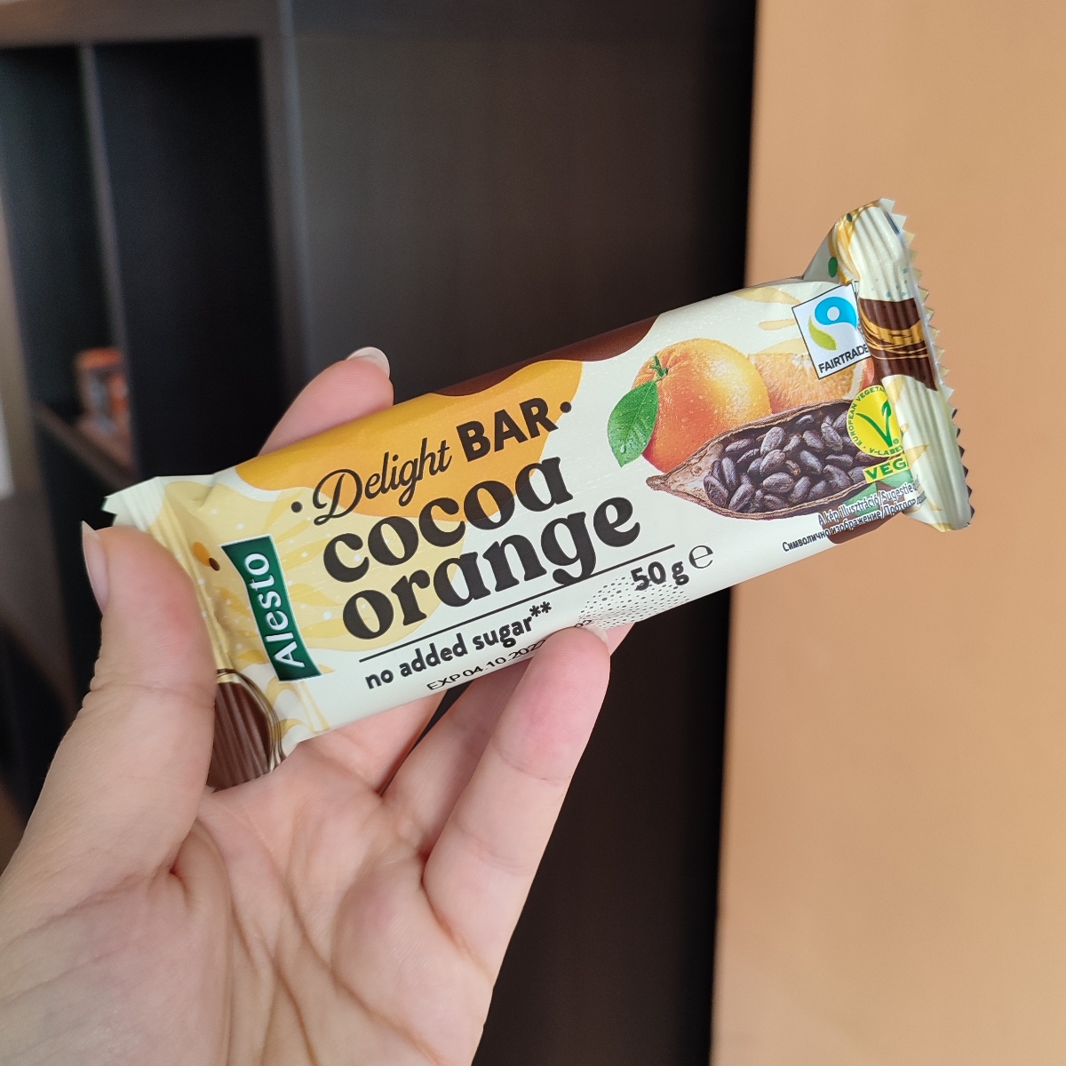 Delight Bar Cocoa Orange from Alesto - Vegan Product Reviews & Ratings ...