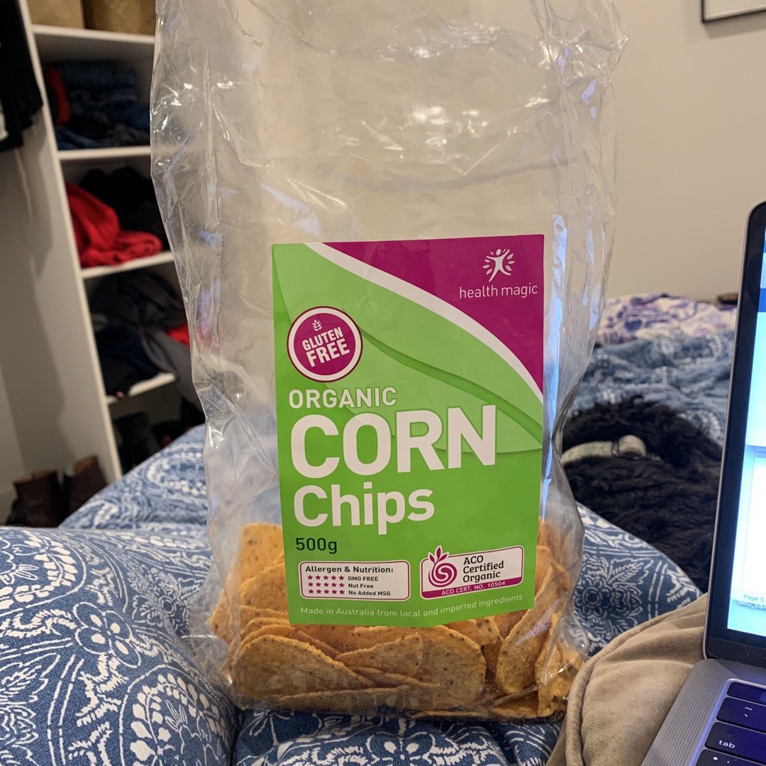 Organic Corn Chips from Health Magic - Vegan Product Reviews & Ratings ...