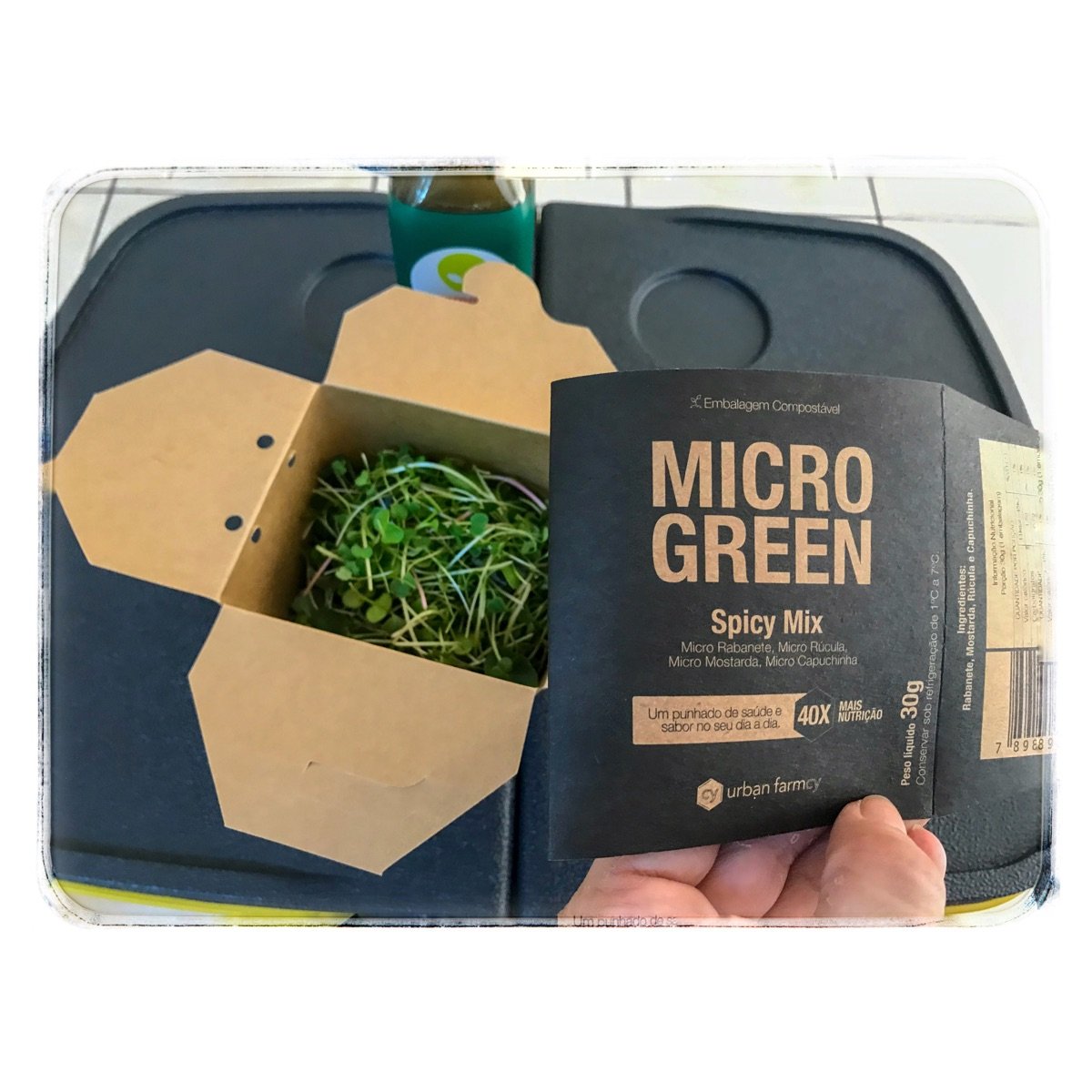 micro green - spicy mix from Urban Farmcy - Vegan Product Reviews ...