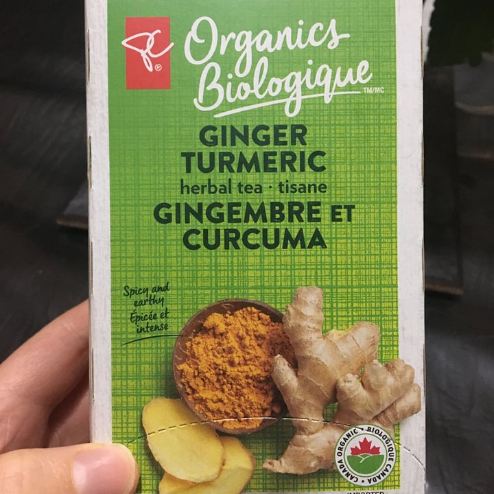 President's Choice Ginger Turmeric herbal tea Review | abillion