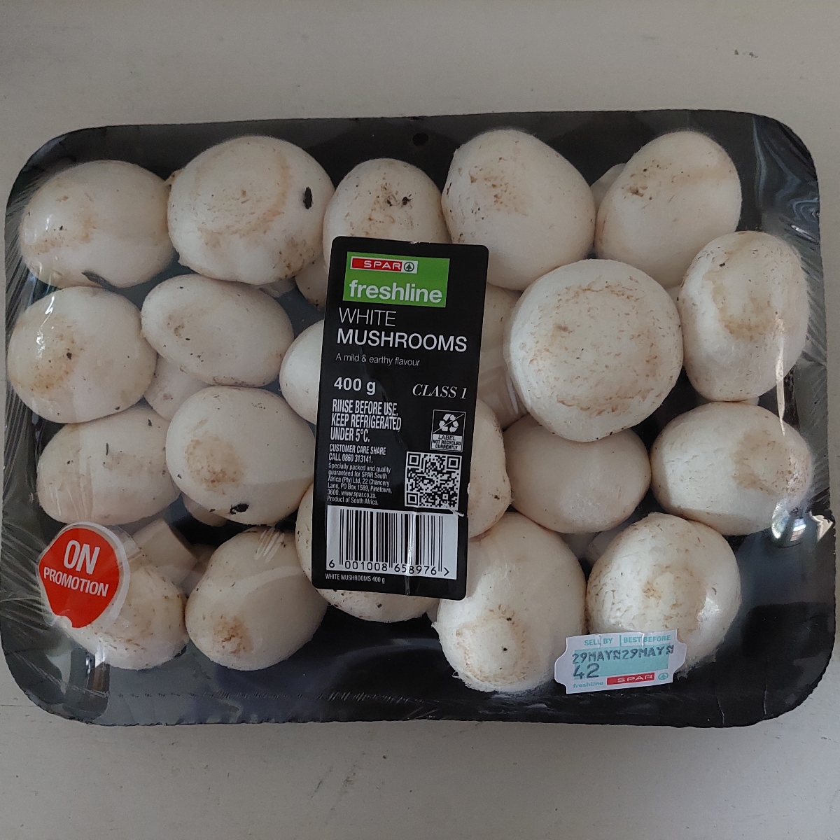 White Mushrooms from Freshline - Vegan Product Reviews & Ratings | abillion