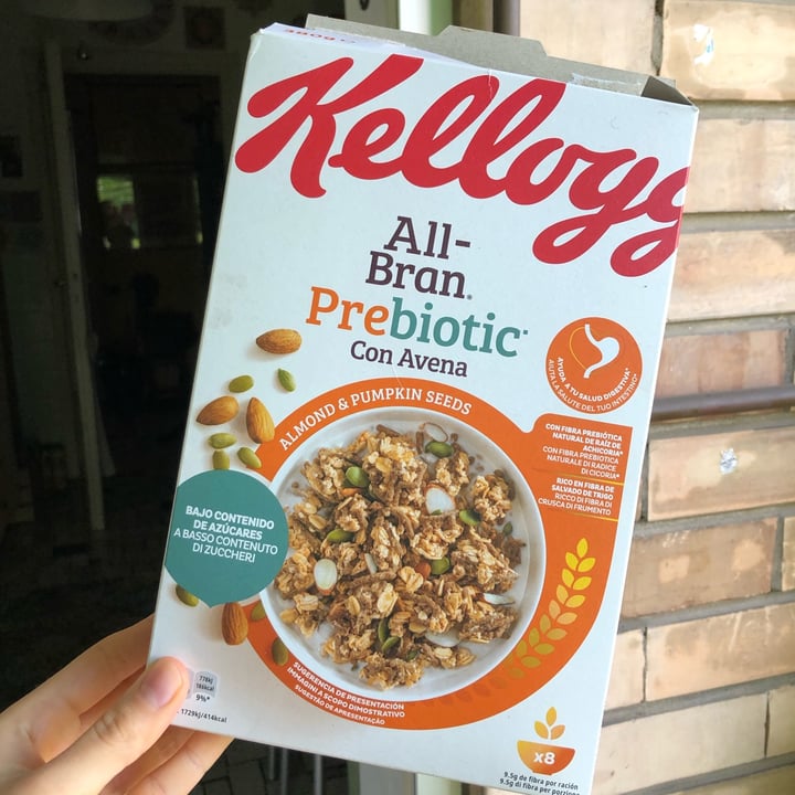 Kellogg All bran prebiotic con avena Review | abillion