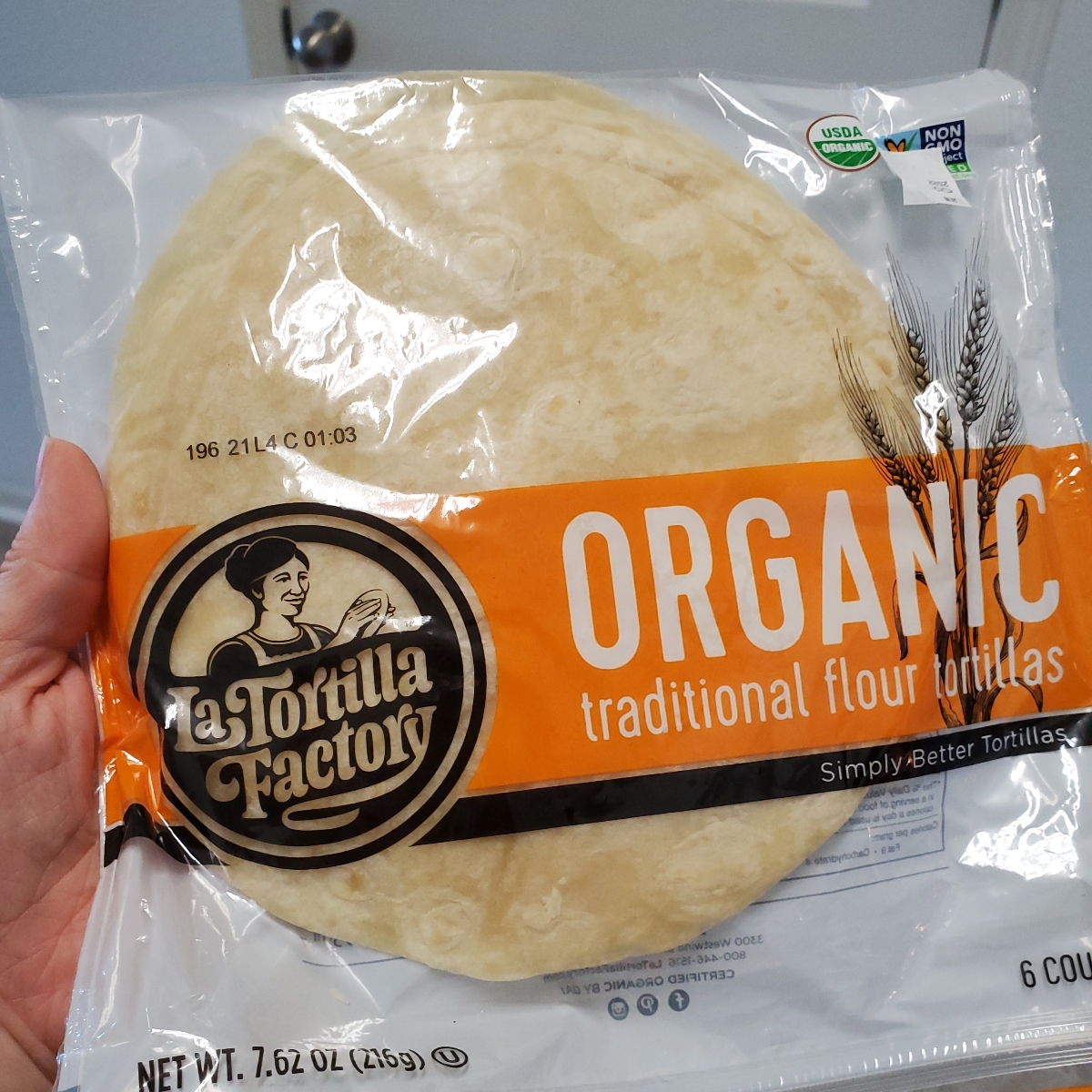 Organic Flour Tortillas from La Tortilla Factory - Vegan Product ...