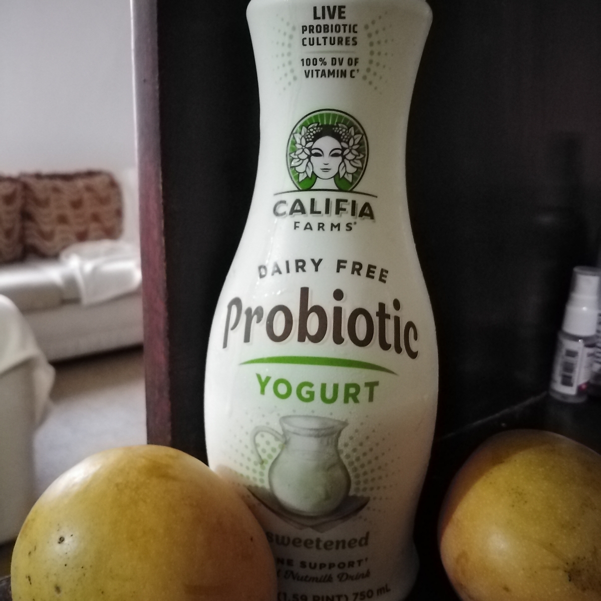 Probiotic Dairy Free Yogurt Drink Unsweetened Plain from Califia Farms ...
