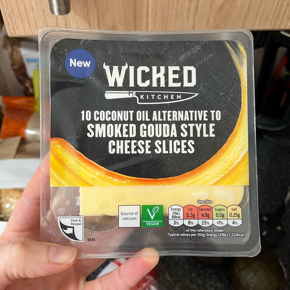 10 Smoked Gouda Style Cheese Slices from Wicked - Vegan Product Reviews ...