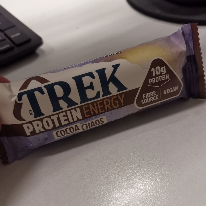 TREK Cocoa Chaos Protein Energy Bar Review | abillion