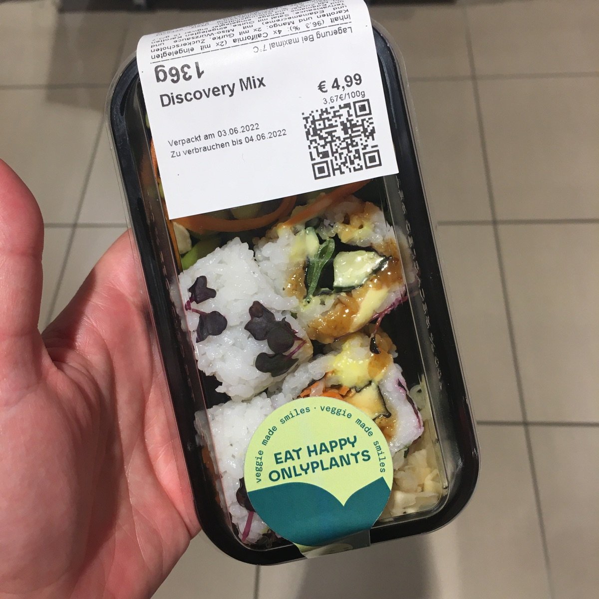 Sushi Discovery Mix from Billa - Vegan Product Reviews & Ratings | abillion