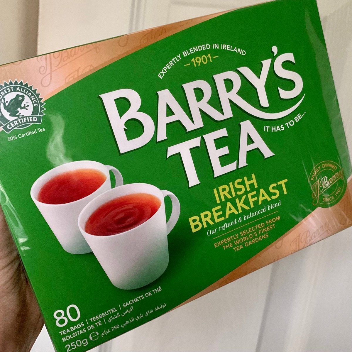 Irish Breakfast from Barry’s Tea - Vegan Product Reviews & Ratings ...