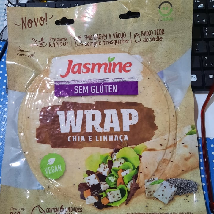 Jasmine Wrap de chia e linhaça Review | abillion