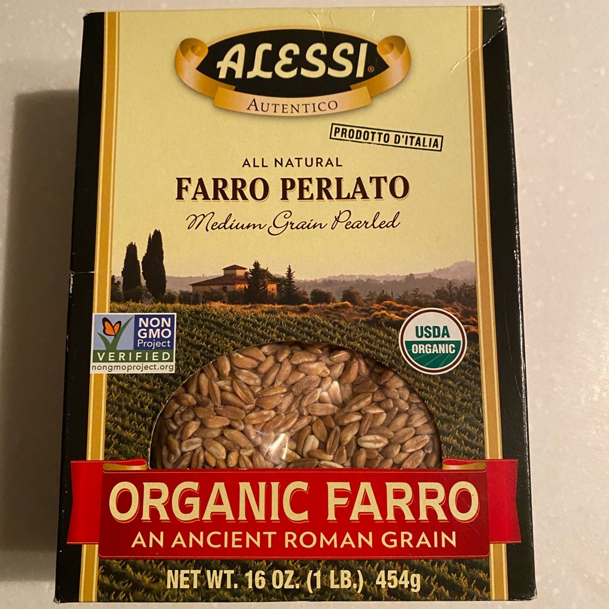 Organic Farro from Alessi - Vegan Product Reviews & Ratings | abillion