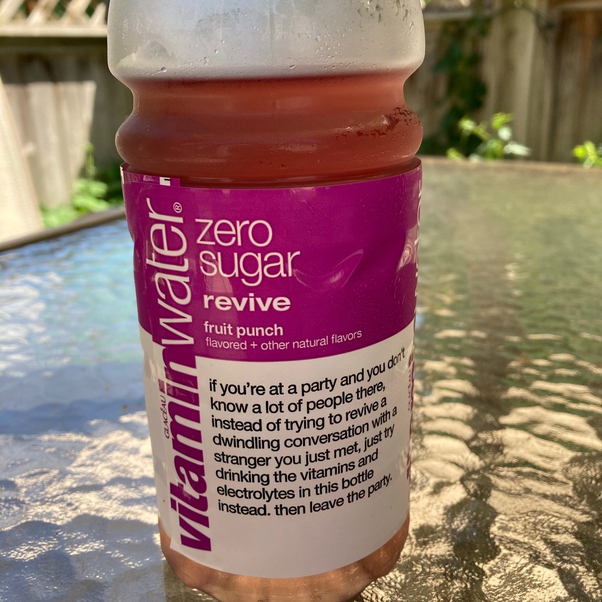Revive - Fruit Punch from Vitaminwater - Vegan Product Reviews ...