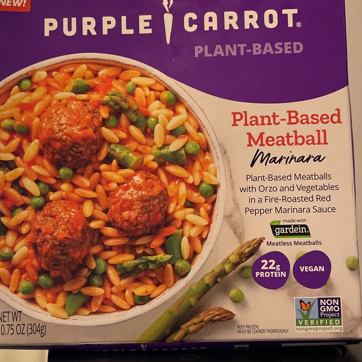 Plant-Based Meatball Marinara from Purple Carrot - Vegan Product ...