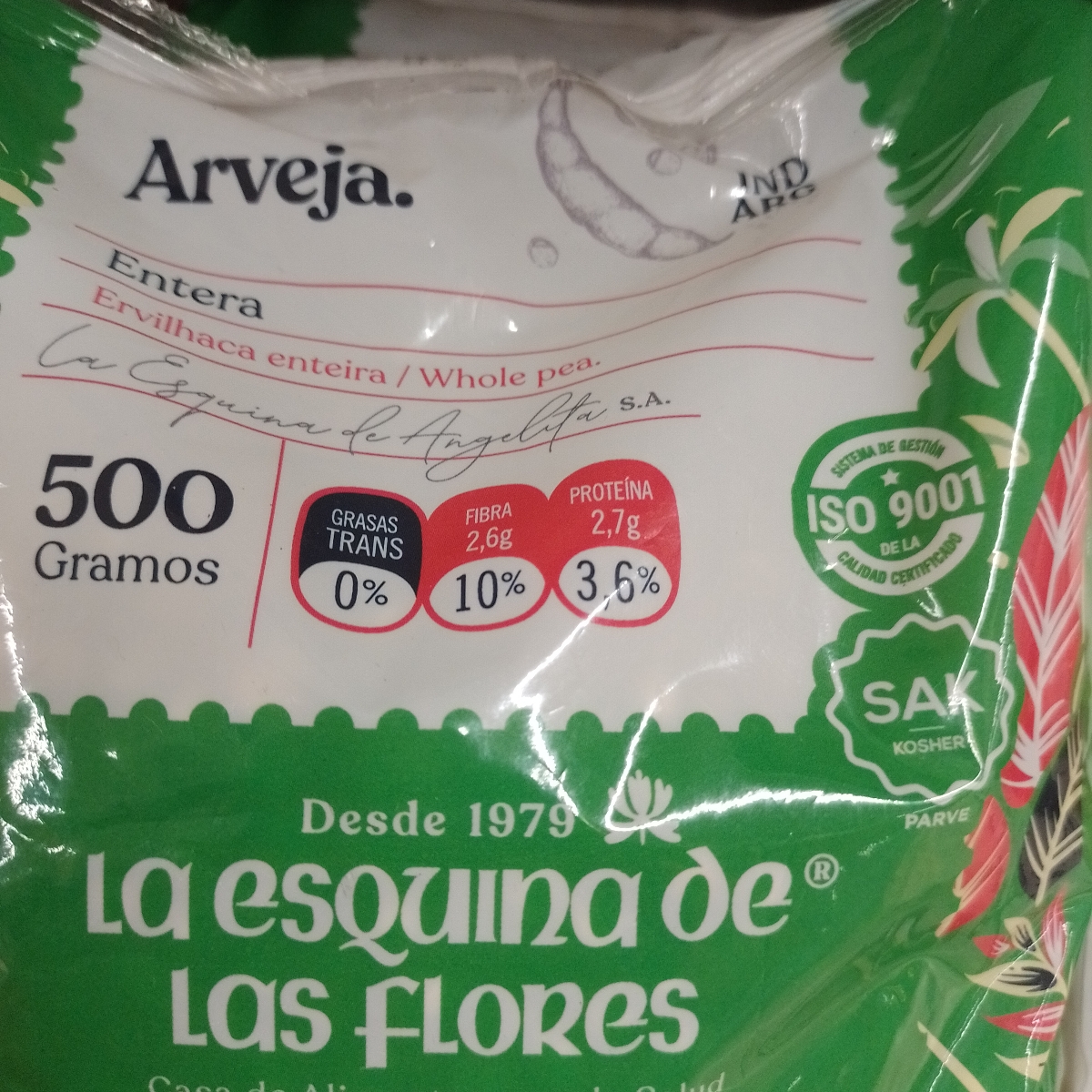 Arvejas enteras from La Esquina de las Flores - Vegan Product Reviews & Ratings | abillion