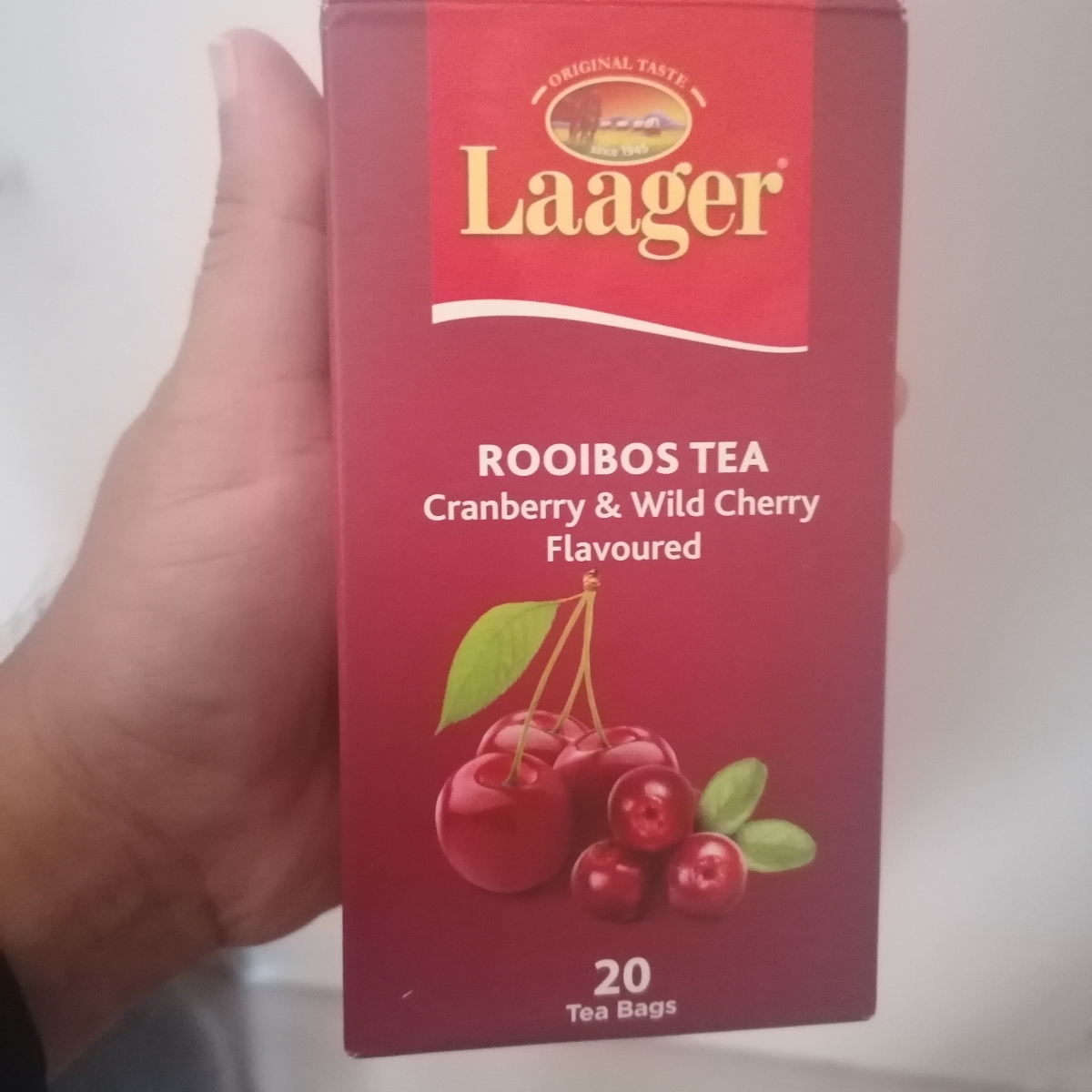 Rooibos - Cranberry & Wild Cherry from Laager - Vegan Product Reviews ...
