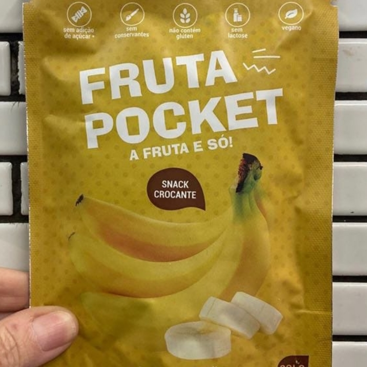 snack crocante de banana from Fruta pocket - Vegan Product Reviews ...