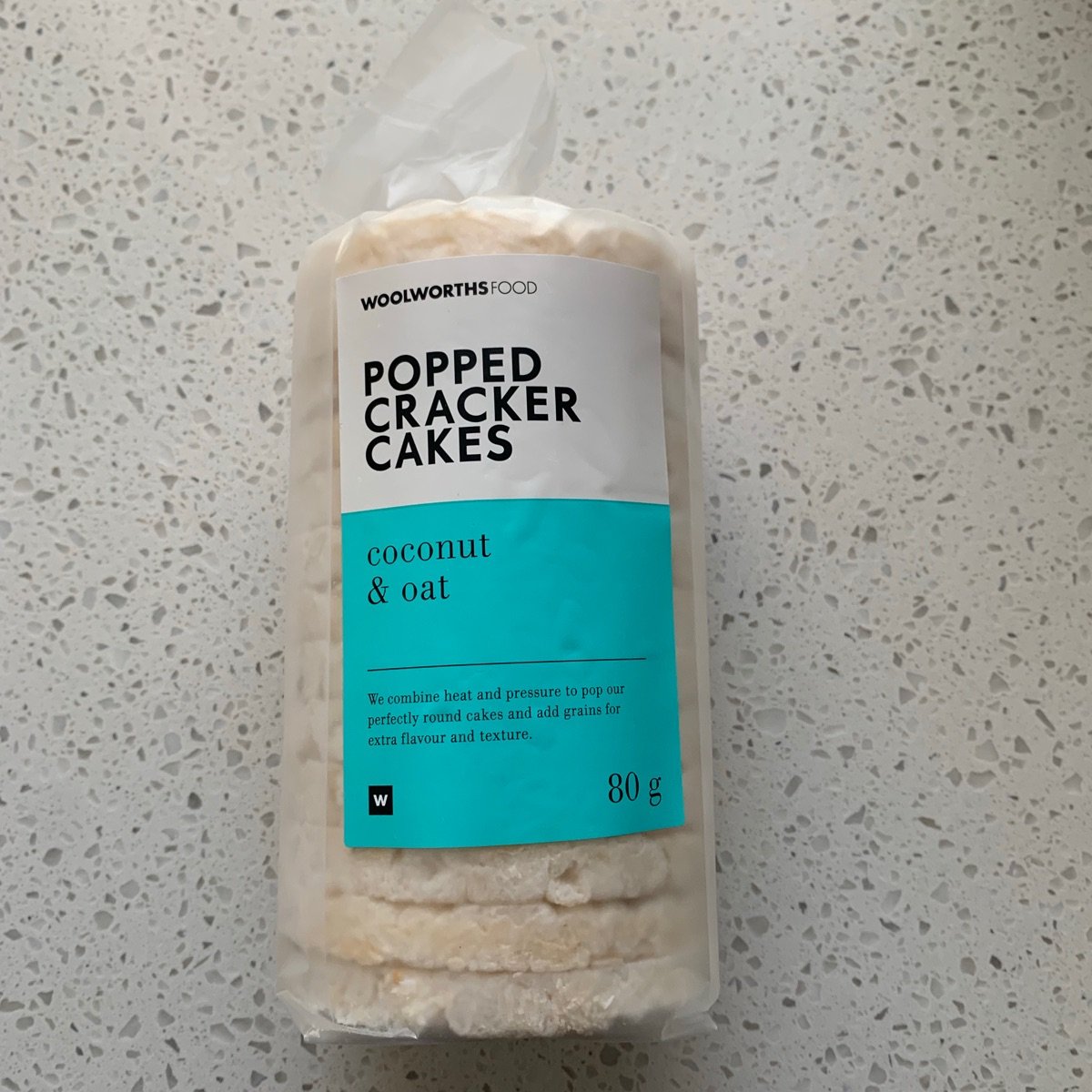 Popped cracker cakes - coconut and oat from Woolworths Food - Vegan ...