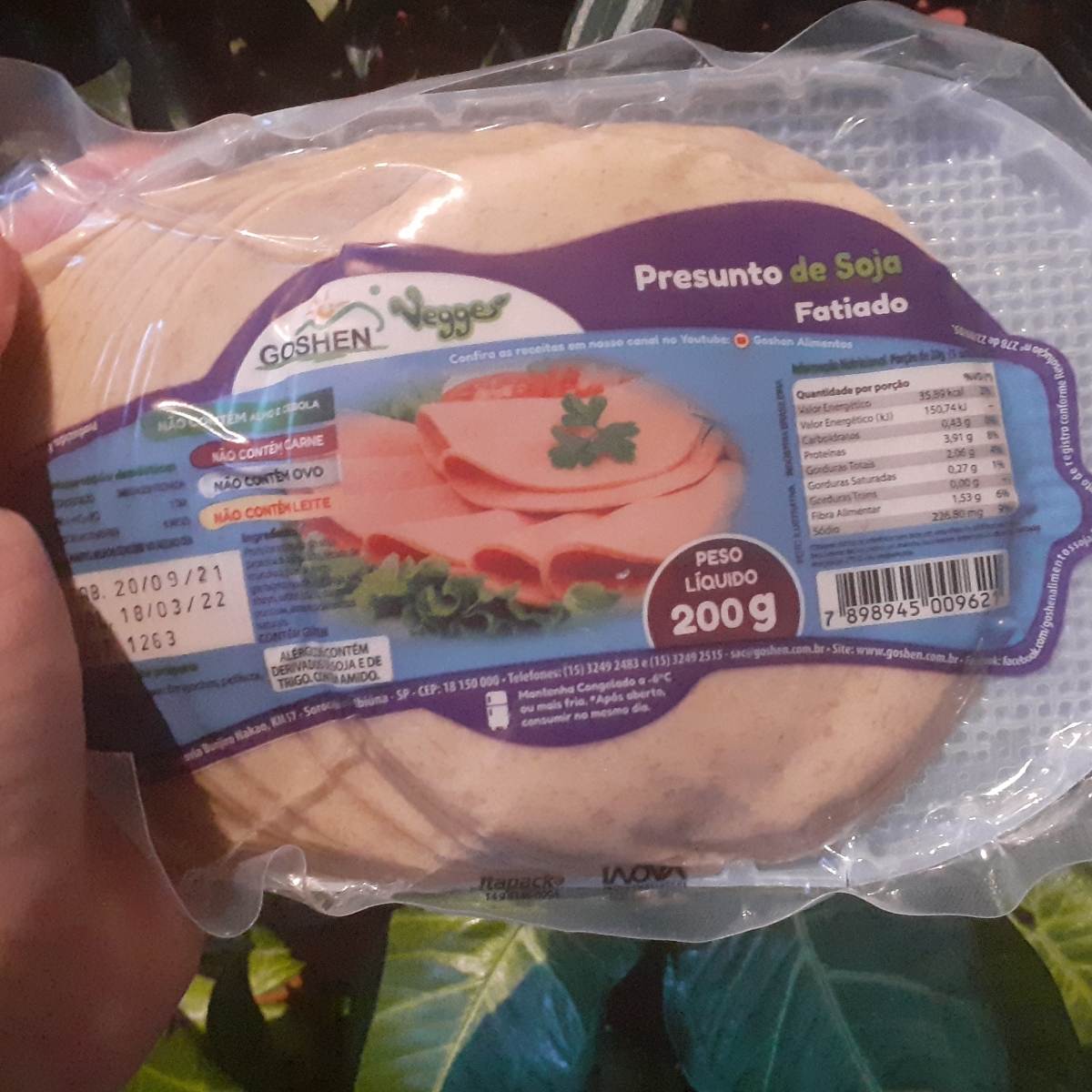 Presunto De Soja (soy ham) from Goshen - Vegan Product Reviews ...