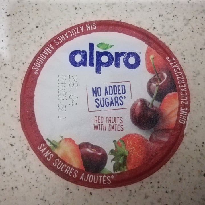 Alpro Yogurt Red Fruits With Dates Review | abillion