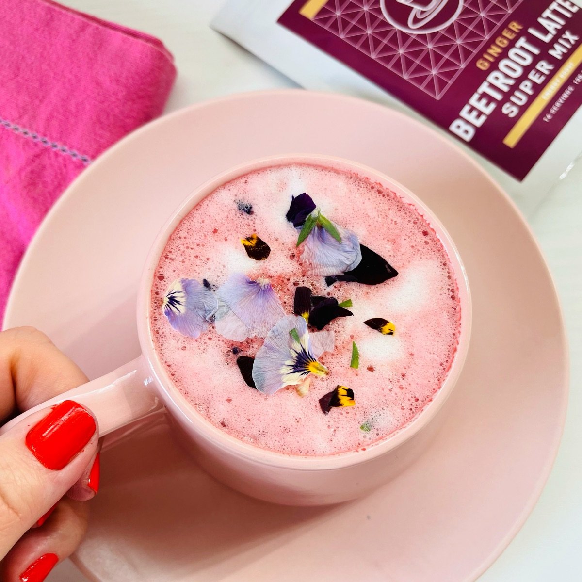 Beetroot and Ginger Super Latte from Redespresso - Vegan Product ...