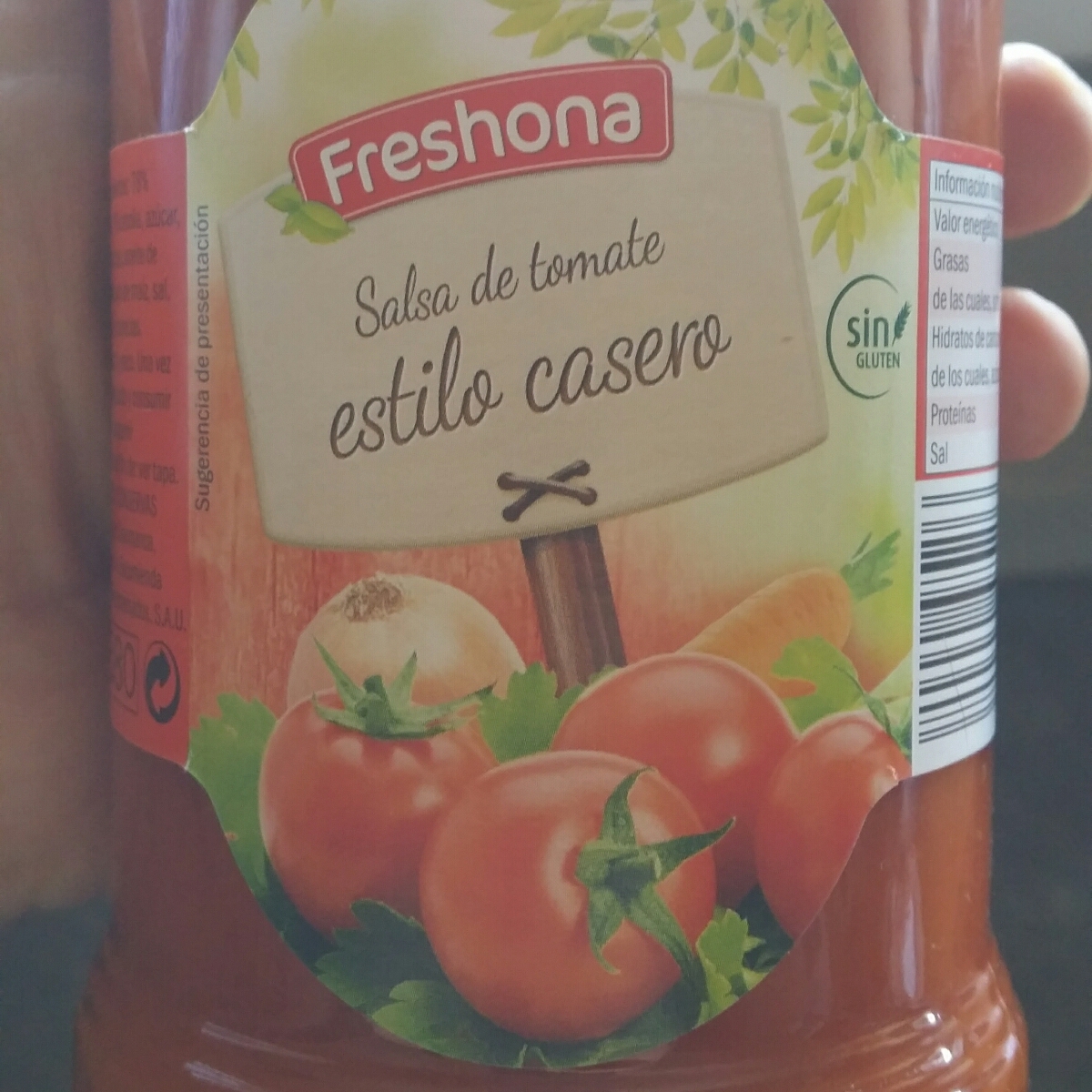 Salsa de Tomate from Freshona - Vegan Product Reviews & Ratings | abillion