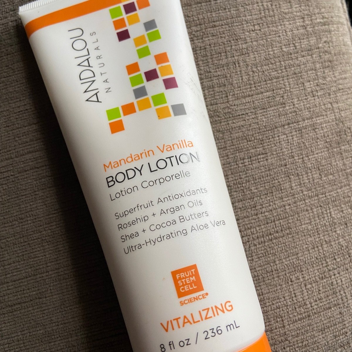 Mandarin Vanilla body lotion from Andalou Naturals - Vegan Product ...