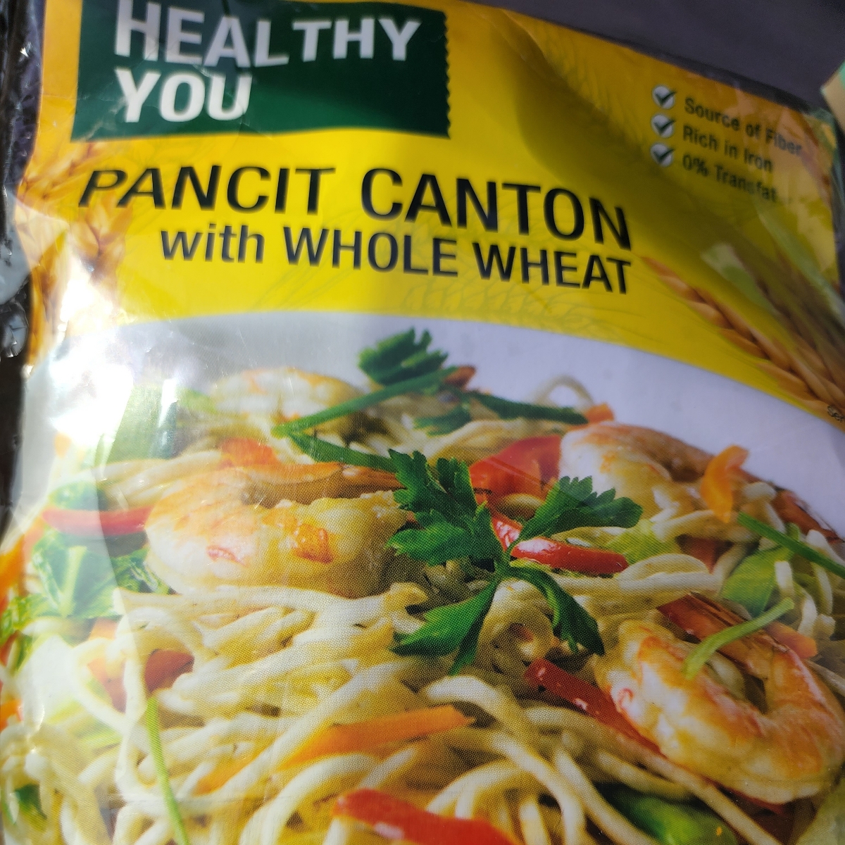 Healthy You Pancit Canton with Whole Wheat Reviews | abillion