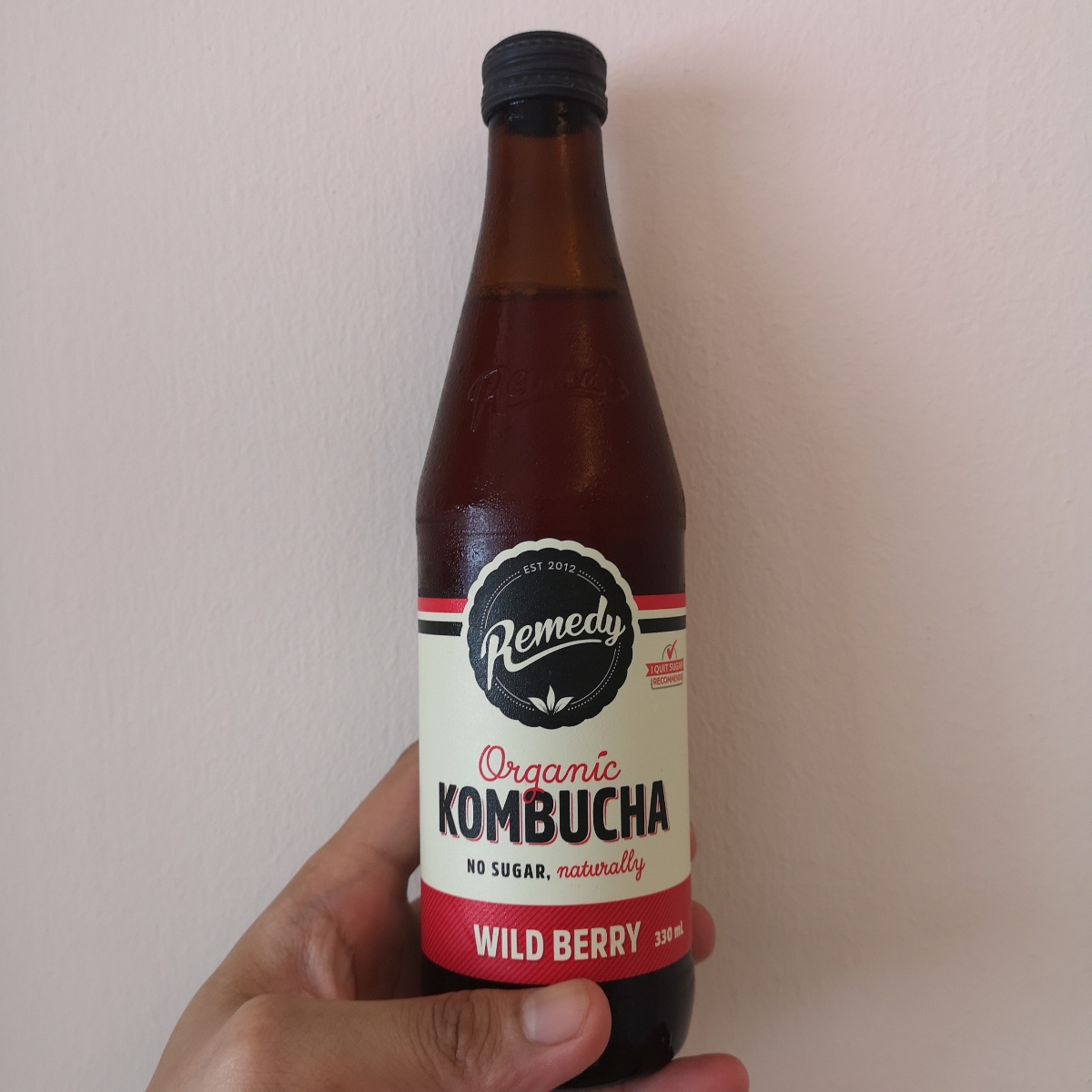 Wild berry organic kombucha from Remedy - Vegan Product Reviews ...