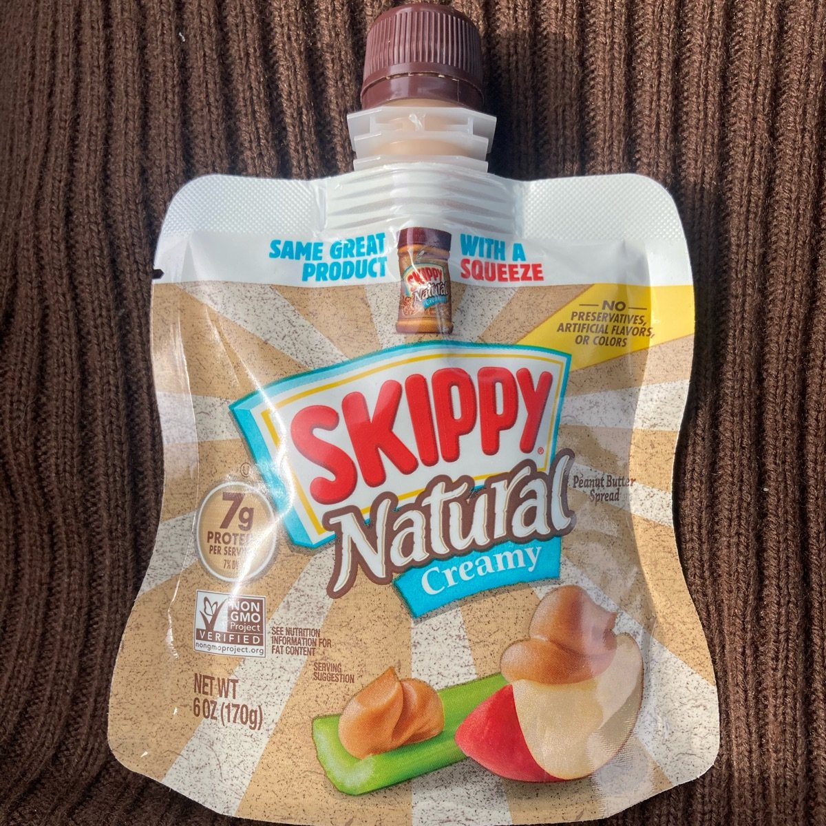 Natural Creamy Peanut Butter from Skippy - Vegan Product Reviews ...