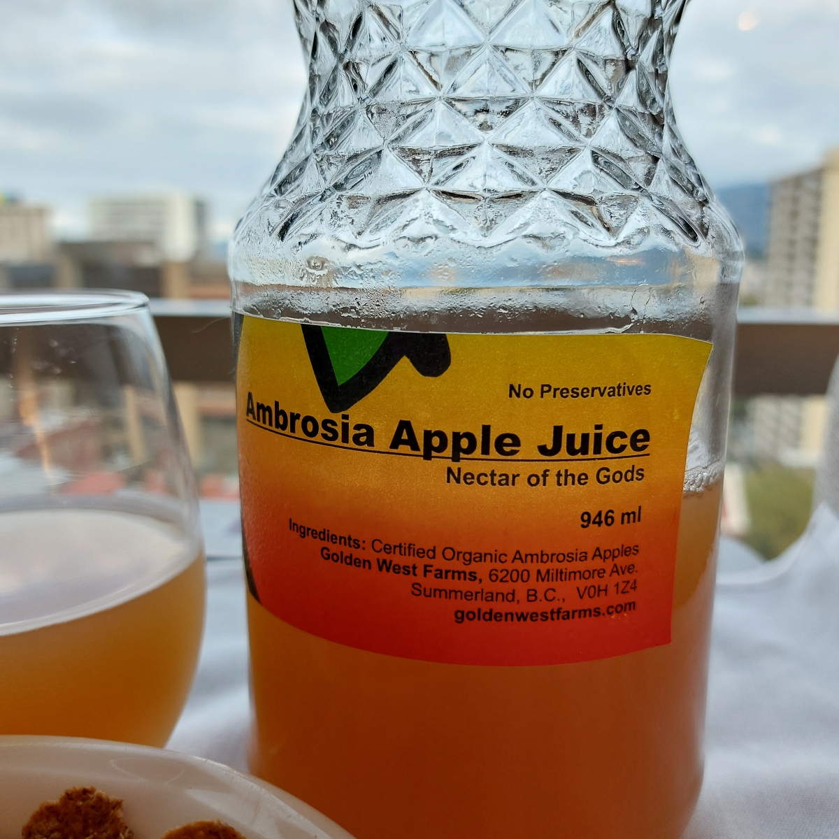 Ambrosia Apple Juice from Golden West Farms - Vegan Product Reviews ...