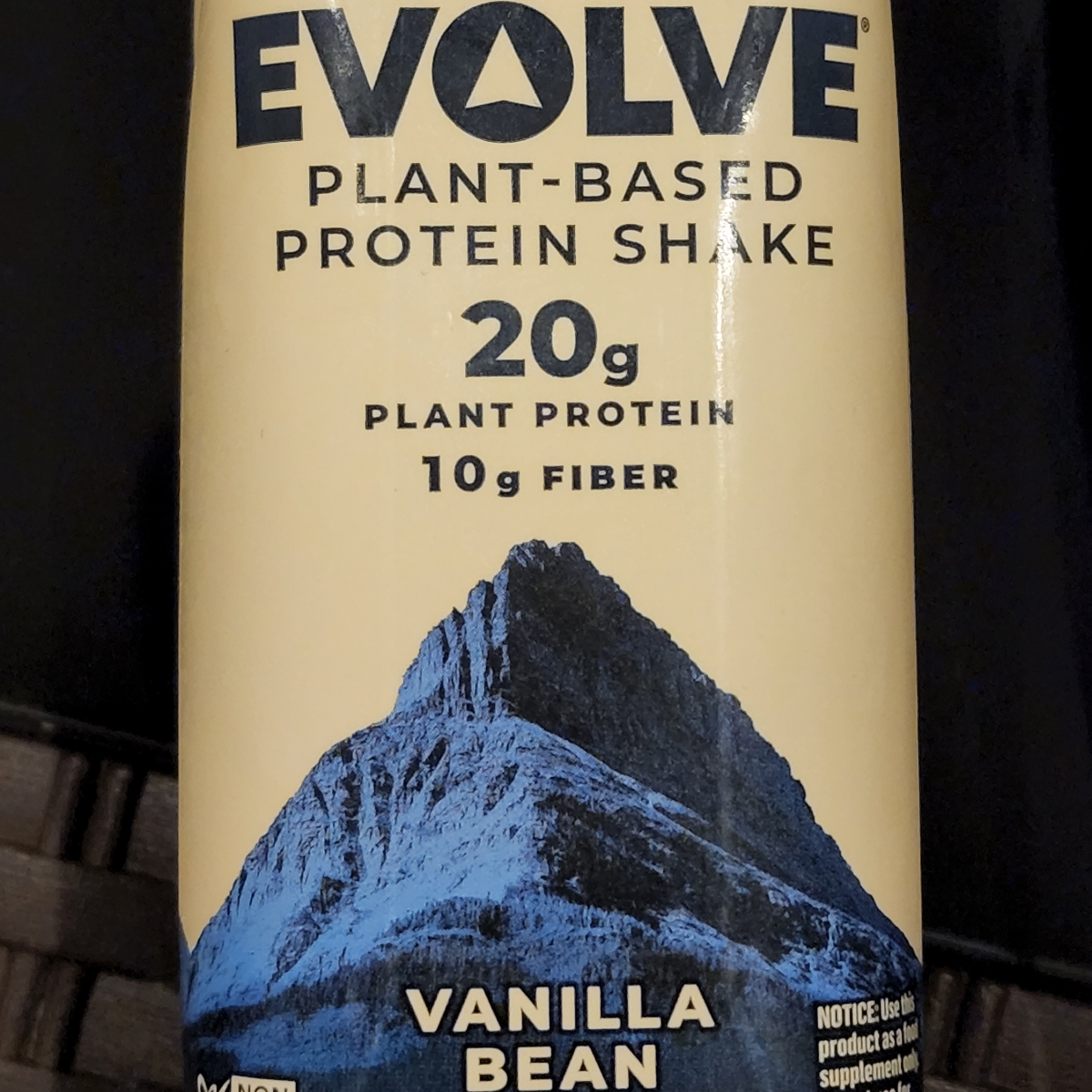 Protein Shake Vanilla Bean from Evolve - Vegan Product Reviews ...