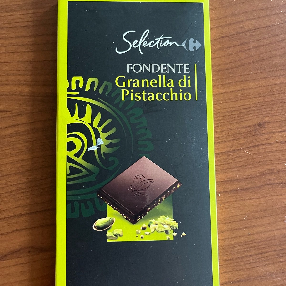 Cioccolato Fondente Granella Di Pistacchio from Carrefour selection ...