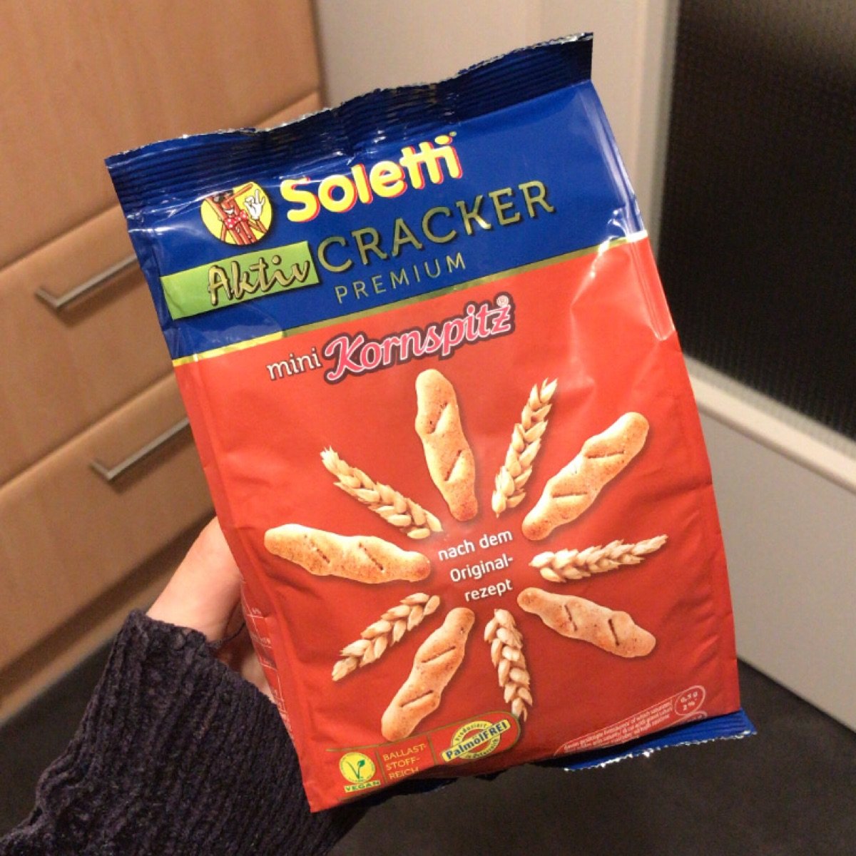 kornspitz cracker from Soletti - Vegan Product Reviews & Ratings | abillion