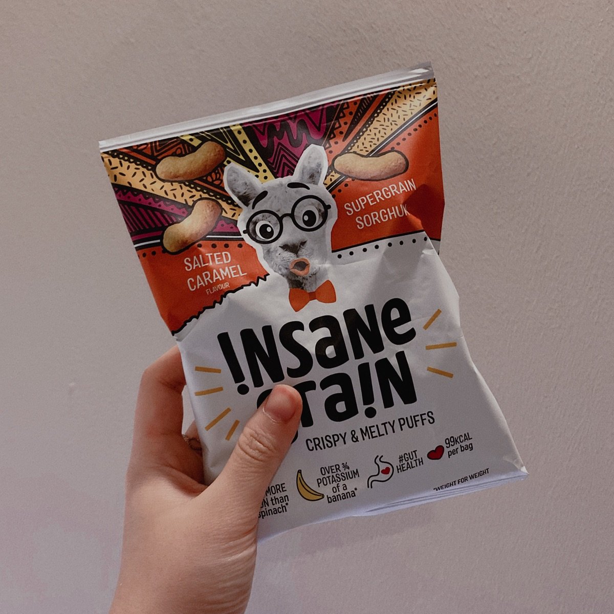 Salted Caramel Sorghum Puffs from Insane Grain - Vegan Product Reviews ...